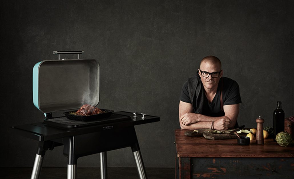 FORCE™ Gasgrill mit 2 Brennern stone – BBQ-Area